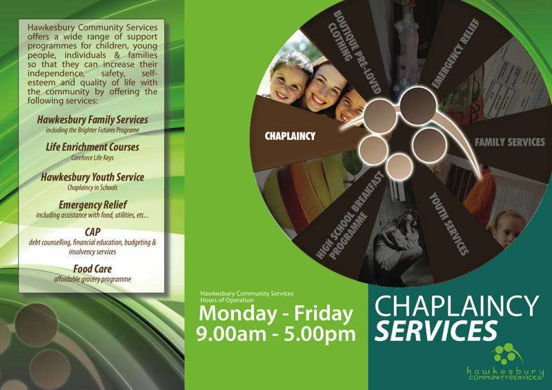 selwood media & design – Hawkesbury Community Services Chaplaincy Brochure